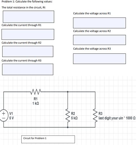 solved problem 1 calculate the following values the total