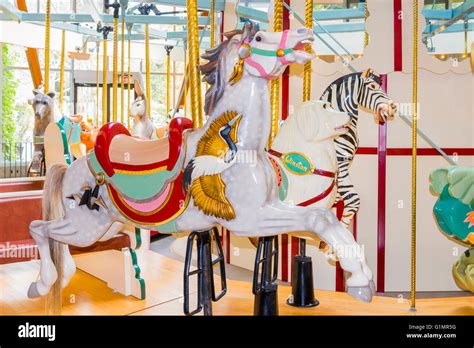 Carousel Butchart Gardens Brentwood Bay British Columbia Canada