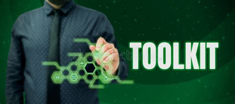 Writing Displaying Text Toolkit Conceptual Photo Set Of Tools Kept In A Bag Or Box And Used For