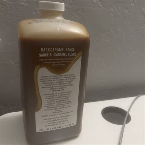 Starbucks Dark Caramel Sauce 63oz New And Sealed Bb February 2025 Ebay