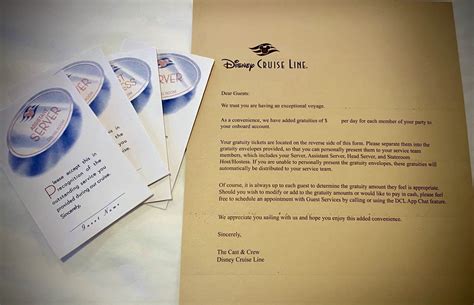 Tipping On Disney Cruise Line A Comprehensive Guide The Disney