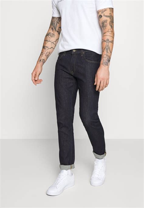 Lee Luke Slim Fit Jeans Rinserinsed Denim Uk