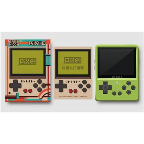 2025 Gkd Pixel 2 Metal Portable Handheld Game Consolepre Sale Mechdiy