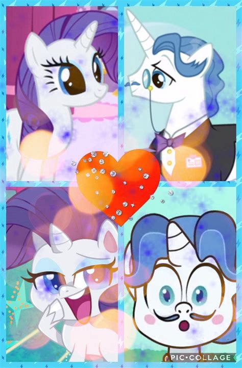 Rarity X Fancy Pants Collage By 2cherrysakura2 On Deviantart