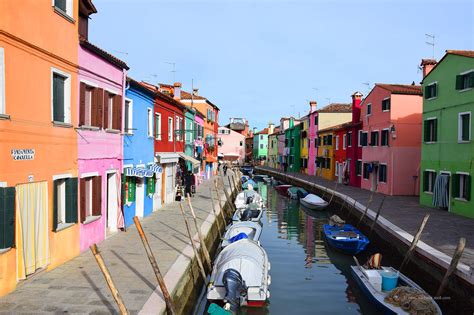 Bunte Häuser in Burano