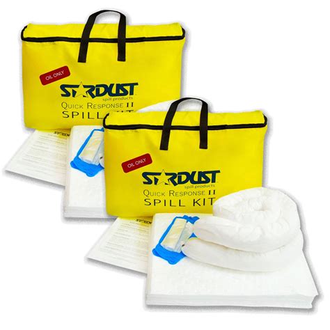 Stardust Quick Response Oil Only Spill Kit Part No D715p