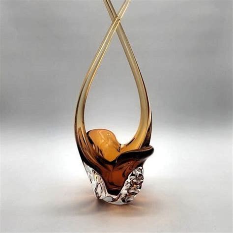 Chalet Glass Basket Etsy