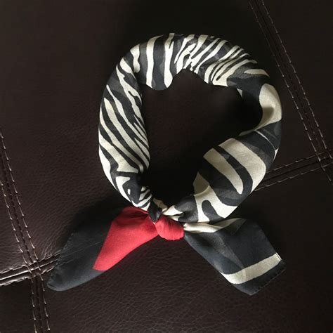 Square Zebra Print Scarf Mary Cheffer