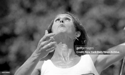 Doctor And Tennis Player Renee Richards Makes Return Then Strains