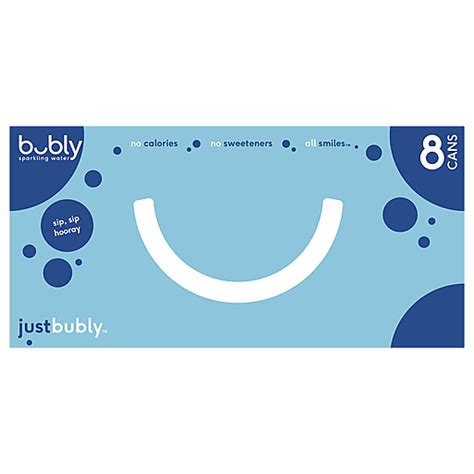 Bubly Unflavored 8 Pack Soft Drinks Foodtown