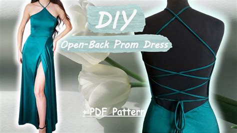 Backless Prom Dress Sewing Pattern Dresses Images 2025
