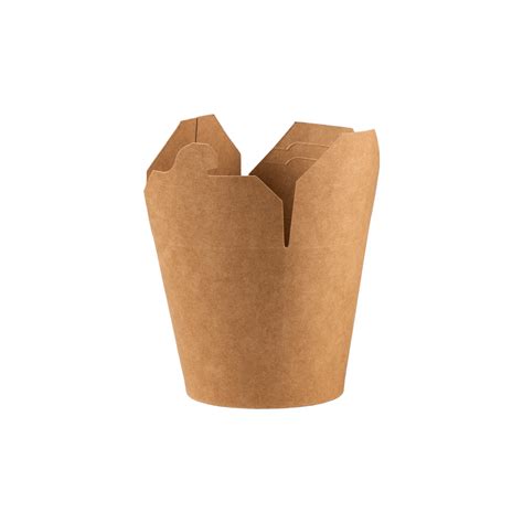 Kraft Noodle Box 750ml Bopp Coating Fnscups