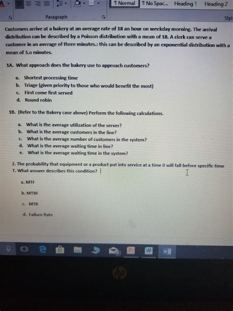 Solved I Normal T No Spac Heading Heading Paragraph Chegg