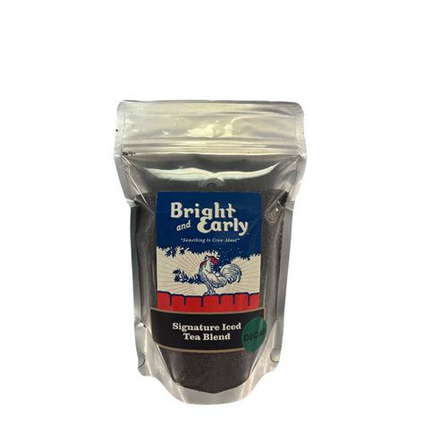 Decaffeinated Iced Tea Blend Bright And Early Coffee