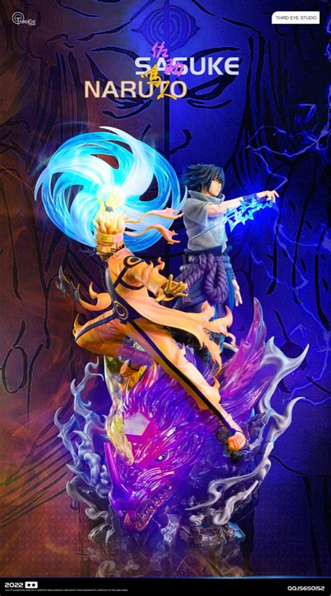 Po Naruto And Sasuke Majestic Attire Susanoo Kurama Gk Figure Third