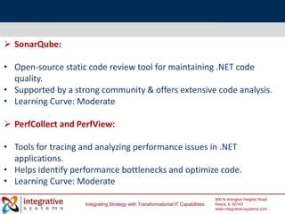 Development Tools For Net