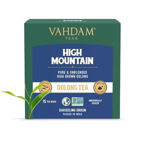 VAHDAM Himalaya Oolong Tee 15 Loser Tee Teebeutel 100 Natürlicher