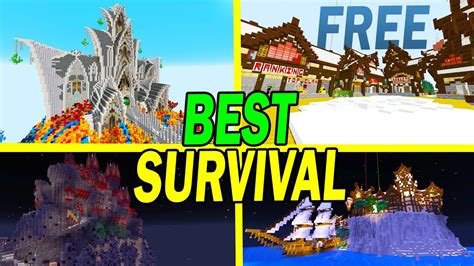 Best Minecraft Survival Server To Play Now Youtube