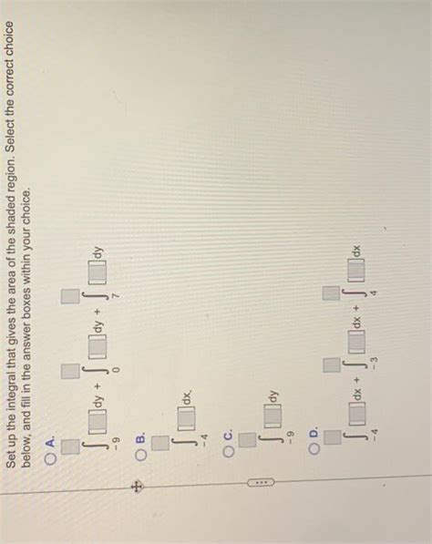 Solved Find The Area Of The Shaded Region Enclosed By The