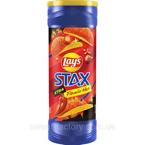 Чипсы Lay's Stax Flaming Hot 155g (ID#1489835063), цена: 358 ₴, купить ...