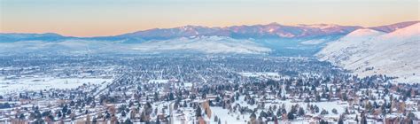 Downtown Missoula Snow