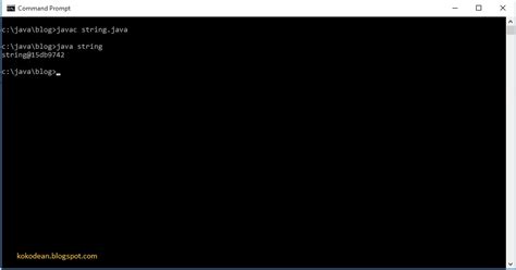 method tostring pada java jutsu coding