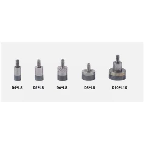 Transducer Flat Tip 10 Dia Tungsten Carbide Material Civil Test Equipment