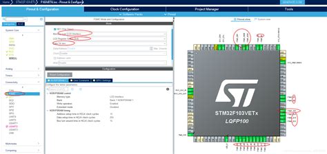 Stm32f103使用fsmc模拟8080时序驱动lcd屏幕（ili9341） 配置使用stemwin096oled Stemwin