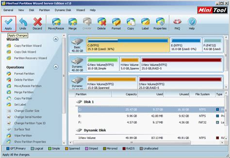 Resize Partition For Windows With Partition Manager Server