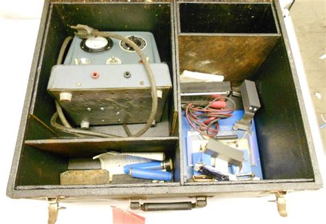 Lectroetch Power Unit Model V 10a And Bench Fixture Type Mu Kit Irontime Sales Inc