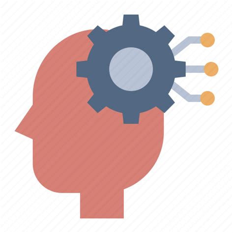 Technology Futuristic Artificial Intelligence Machine Learning Icon