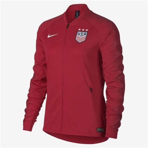 Nike Usa Squad Anthem Jacket Mens Red