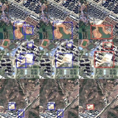 Detection Results Of The Faster Rcnn Method And This Method Each Row