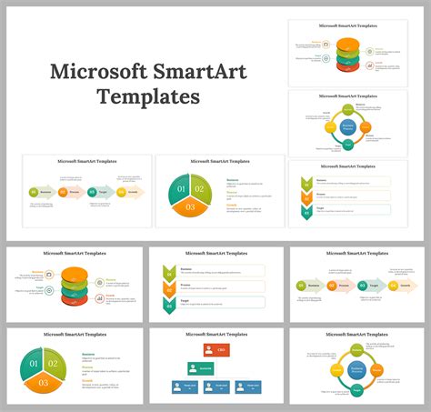 Powerpoint Smartart Templates Buy Prodigious PPT SmartArt Template For