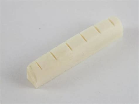 bone nut 43mm pre cut string slots for martin acoustic reverb uk