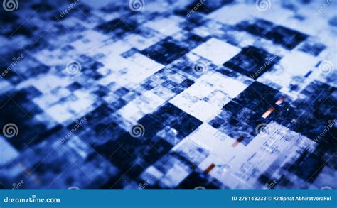 Advance Data Matrix Simulation Ui Background Stock Illustration Illustration Of Cryptographic