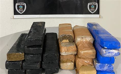 MaisPB Polícia Civil apreende 25 tabletes de maconha no município de