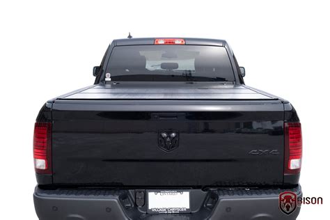 Dodge Ram 3500 Flip Back Hard Tri Fold Tonneau Cover Bison Tonneau Covers