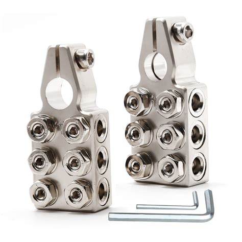 Amazon Com Way Multi Hole Positive And Negative Connector Battery Connector From AWG Up To