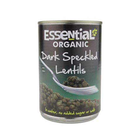 Essential Organic Dark Speckled Lentils Roots Fruits And Flowers Glasgow