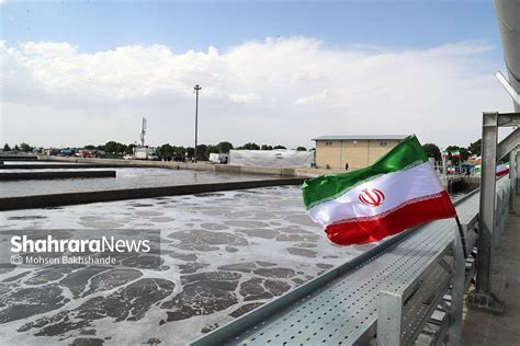 عکس‌هایی از مراسم افتتاح بزرگترین تصفیه‌خانه فاضلاب پیشرفته کشور در