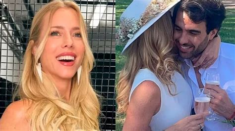 Nicole Neumann Embarazada La Primera Foto De Su Pancita En Su Boda Con