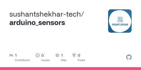 Github Sushantshekhar Techarduinosensors