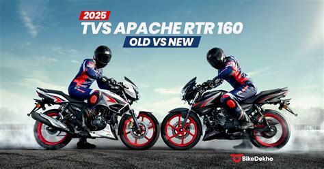 Tvs Apache Rtr 160 2v Old Vs New Differences Explained In Detail Bikedekho