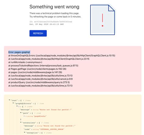 Error Pages Graphql · Issue 218 · Vtex Appsstore Theme · Github