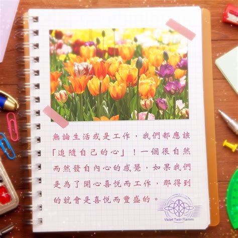 雙生紫焰 只是為了賺錢而進行一個生活中並不喜歡的事情，等於是在顯化壓力、困擾和不喜歡的情境回來，如果違反自心去生活