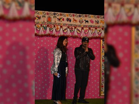 Anant And Radhika Pre Wedding Bash Ram Charan Arrives With Wife Upasana