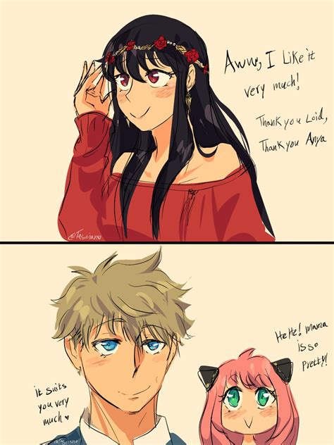 Tasoiano 🌙 On Twitter 『loid Yor Anya』i Needed To Do These Doodles