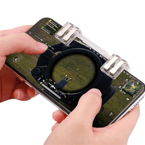 For PUBG Gamepad Mobile Control Shooting Game Fire Buttons L R Cell Phone Gaming Controller