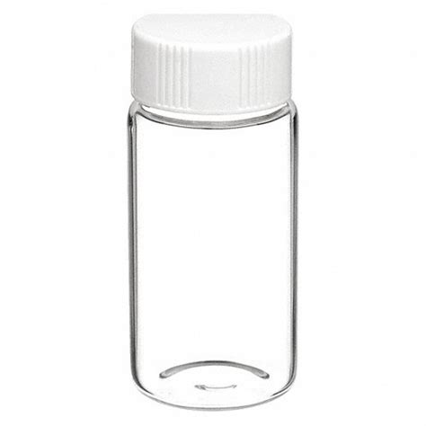 Borosilicate Glass 20 Ml Capacity Ml Sample Vial 48h846 986546